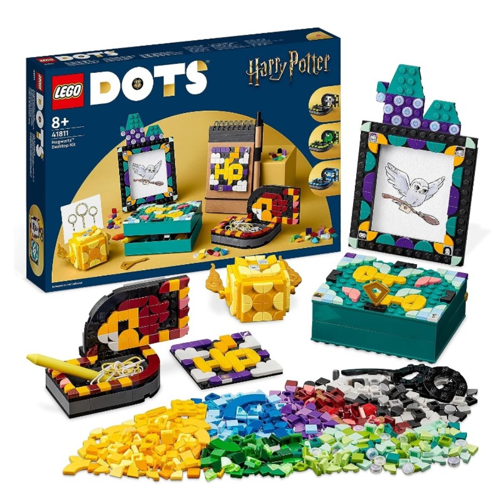 New LEGO DOTS HARRY POTTER 41811 HOGWARTS DESKTOP KIT - Own4Less